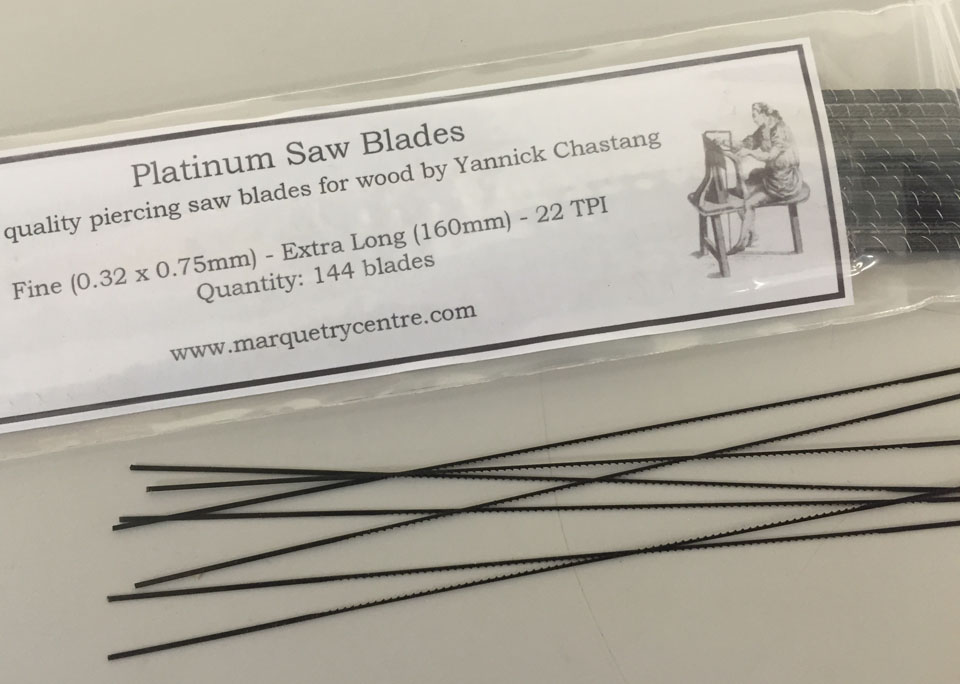 The Marquetry Centre - » Platinum Saw Blades, piercing saw blades